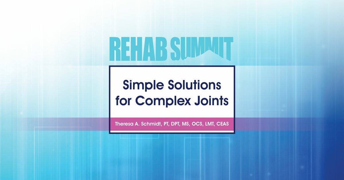 Simple Solutions for Complex Joints